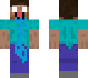 Drooling/derpy herobrine | Minecraft Skin