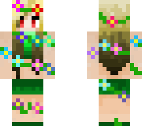 Nature Girl | Minecraft Skin
