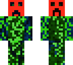 Red Creeper | Minecraft Skins
