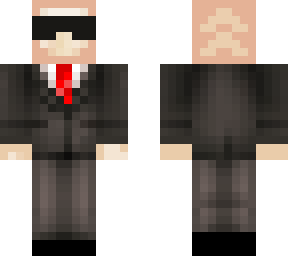 Toe Man in a Suit | Minecraft Skin