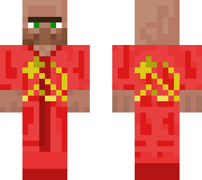 communist Villager | Minecraft Skin