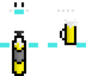 corona beer | Minecraft Skin