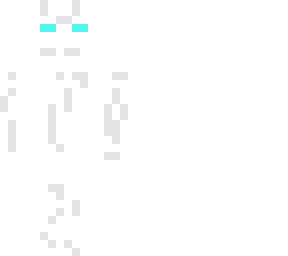Cracked White Entity | Minecraft Skin
