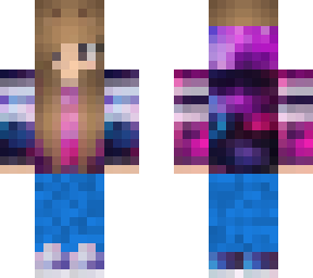 Galaxy Girl | Minecraft Skin