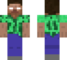 Green Herobrine | Minecraft Skin
