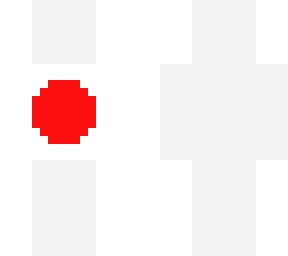 Japanese flag | Minecraft Skin