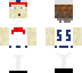 Kansas City Athletics Home jersey | Minecraft Skin