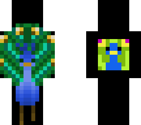 Peacocks for Plumedepaon | Minecraft Skin
