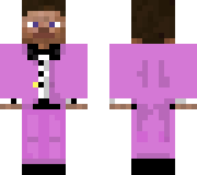 Pink tux steve | Minecraft Skin