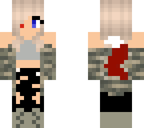 tomboy werewolf girl | Minecraft Skins