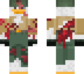 Soldier Duck After War | Minecraft Skin
