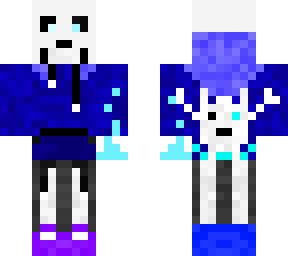 swap sans | Minecraft Skins