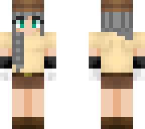 Female Old Joseph Joestar | Minecraft Skin