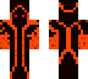 Fire elemental | Minecraft Skin