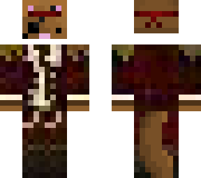 Pirate Weasel | Minecraft Skin