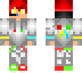 Rainbow Gamer | Minecraft Skin