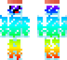 Rainbow Potion Man | Minecraft Skin
