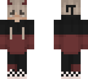 black and red | Minecraft Skins