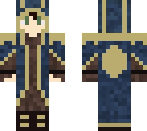 Blue Mage | Minecraft Skin