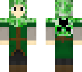Minecraft Creeper Hunter Skin