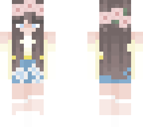 in shorts | Minecraft Skins