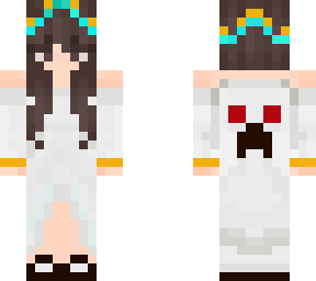 vestido de boda chica | Minecraft Skins