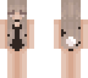 SWIMSUIT BUNNY EASR ON THE SIDE - EDIT | Minecraft Skin