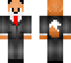 Tuxedo Fox | Minecraft Skin