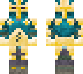 Atlantean Kings Guard 2 | Minecraft Skin