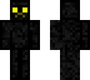 Black creeper | Minecraft Skin