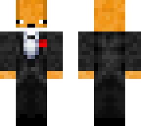 Fox In Suit | Minecraft Skins
