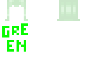 Green (Hair Base) | Minecraft Skin