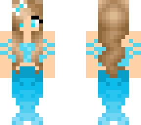 Mermaid Girl | Minecraft Skin
