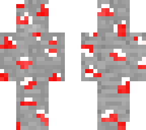redstone ore | Minecraft Skin