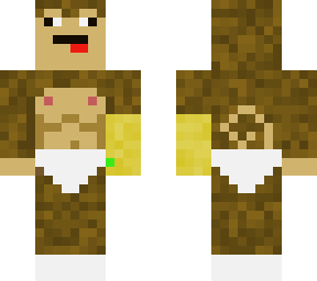 derpy monkey | Minecraft Skins