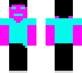 Neon Steve | Minecraft Skin