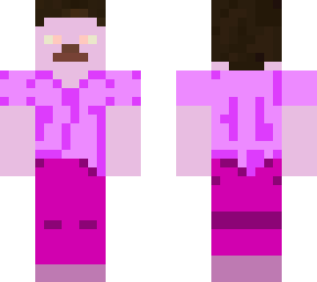 Pink steve | Minecraft Skin