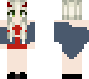 Hot Demon Girl Female Evil Pretty Cute Minecraft Skins
