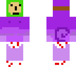 Purple toothbrush dawg | Minecraft Skin