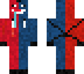 red and blue | Minecraft Skin