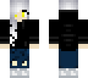 white hair women | Minecraft Skin