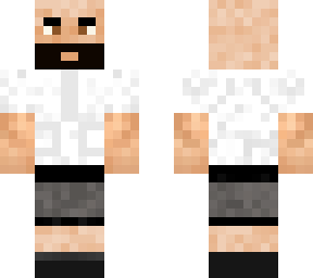calvo con barba | Minecraft Skin