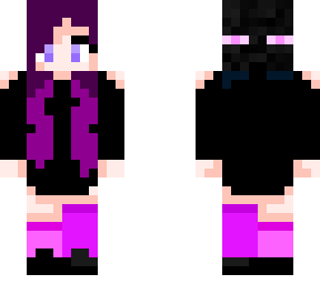 Enderman Girl | Minecraft Skins