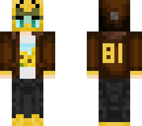 Glass Skeleton except she's a bee | Minecraft Skin