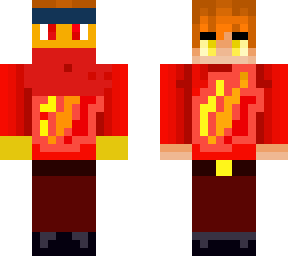 Fire Boy | Minecraft Skins