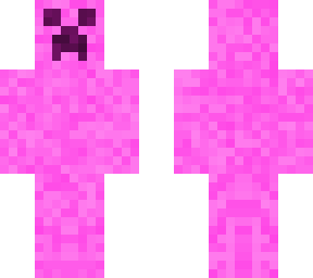 pink creeper | Minecraft Skin