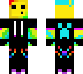 Rainbow Slime | Minecraft Skins