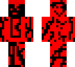 red and black | Minecraft Skins