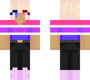 Sam - gender fluid pride OC | Minecraft Skin