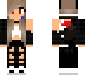 Alpha Wolf Girl | Minecraft Skin